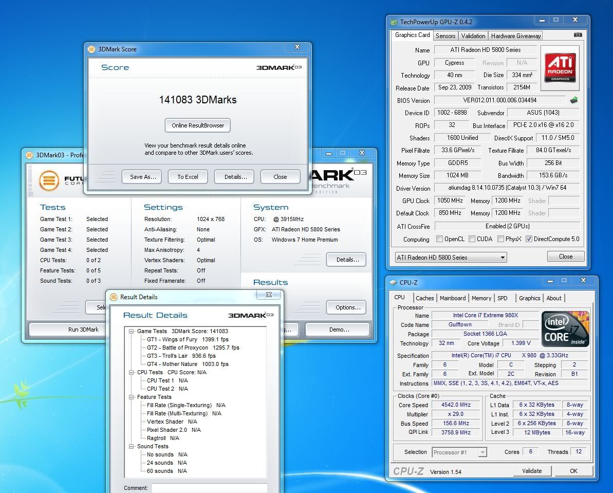 Showdown of the Overclock: Crossfire HD5870 vs SLI GTX480 | Overclock.net